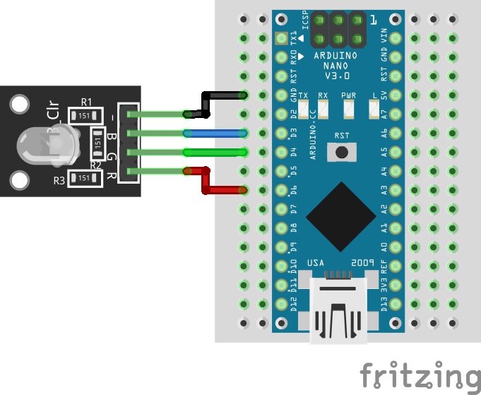 How To Use Tricolor Led Module With Arduino Hibit
