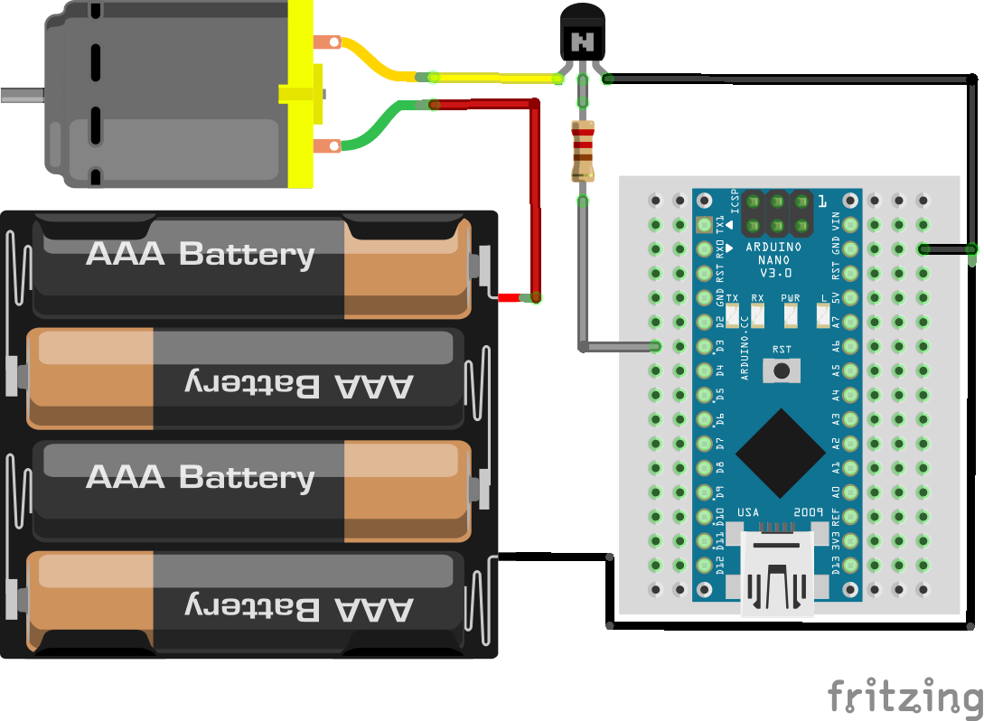 Connecting A Motor To Arduino Hibit