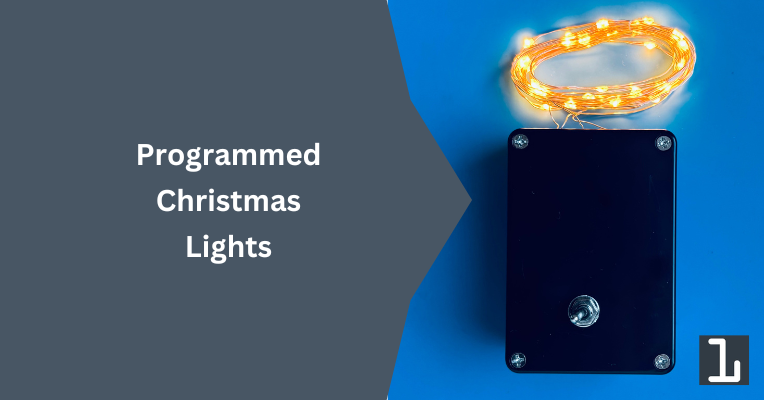 DYI - Programmed Christmas lights - HiBit