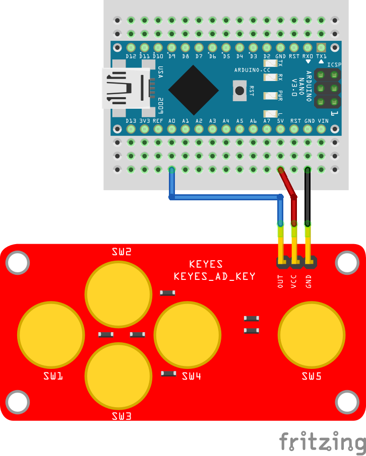 How To Use The Ad Keyboard Module With Arduino Hibit